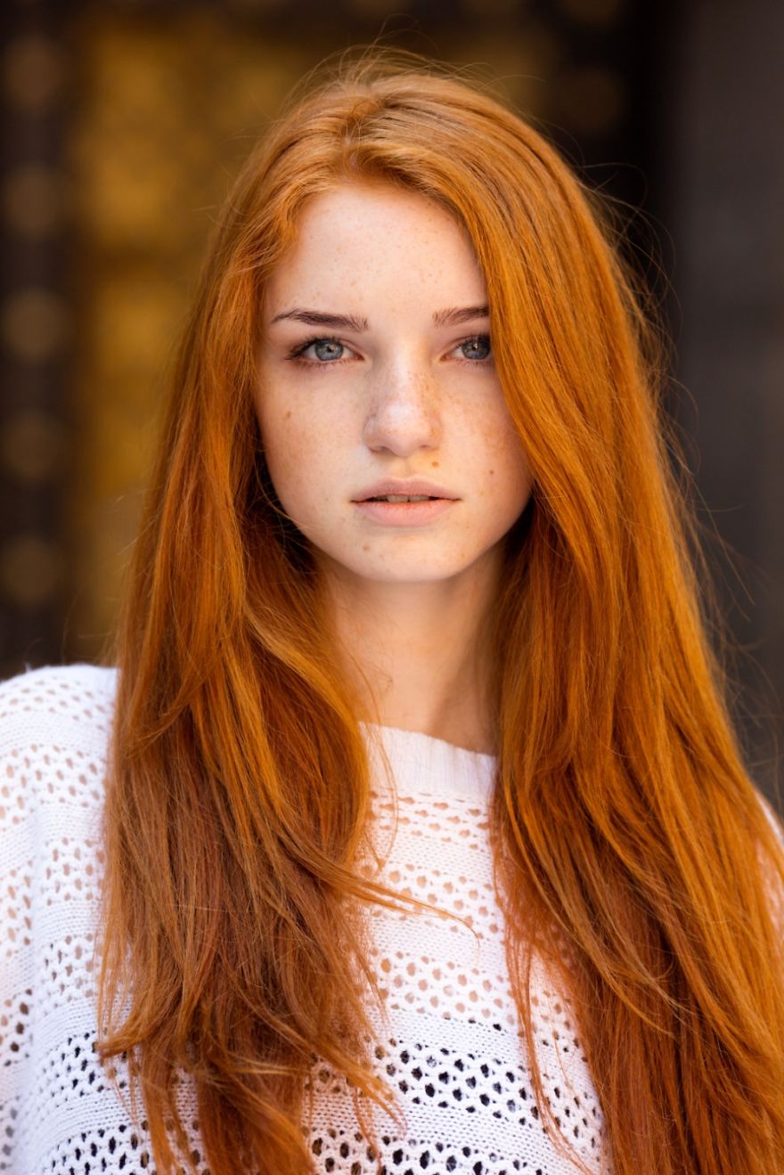 Cet artiste photographie les plus belles femmes rousses du monde ...